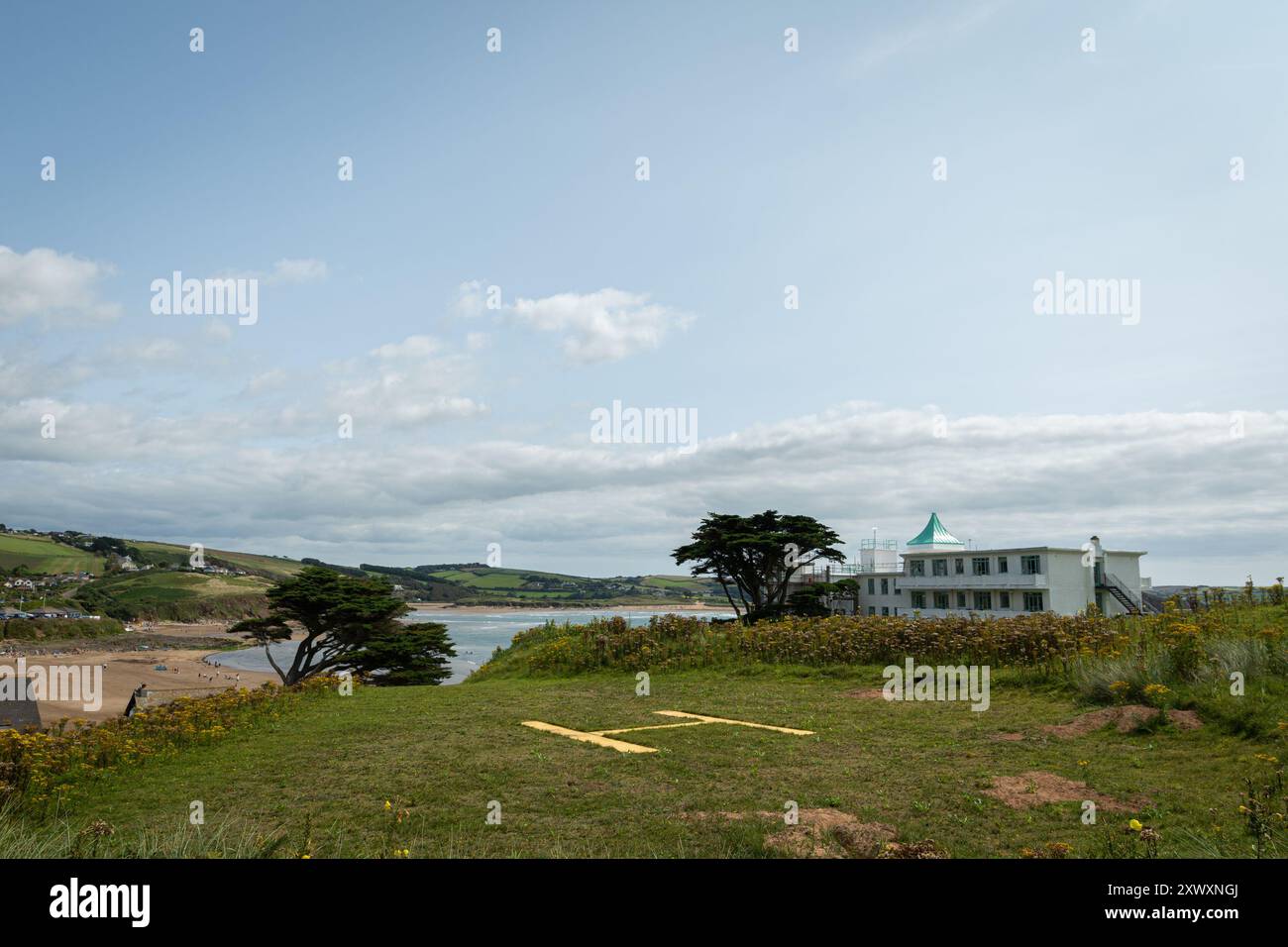 Burgh Island, Devon, UK Stock Photo - Alamy