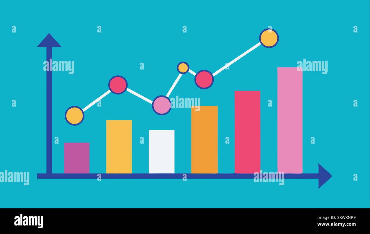 Charting vector vectors hi-res stock photography and images - Alamy