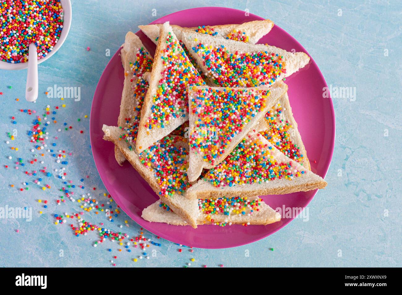 Traditional australian fairy bread hi-res stock photography and images ...