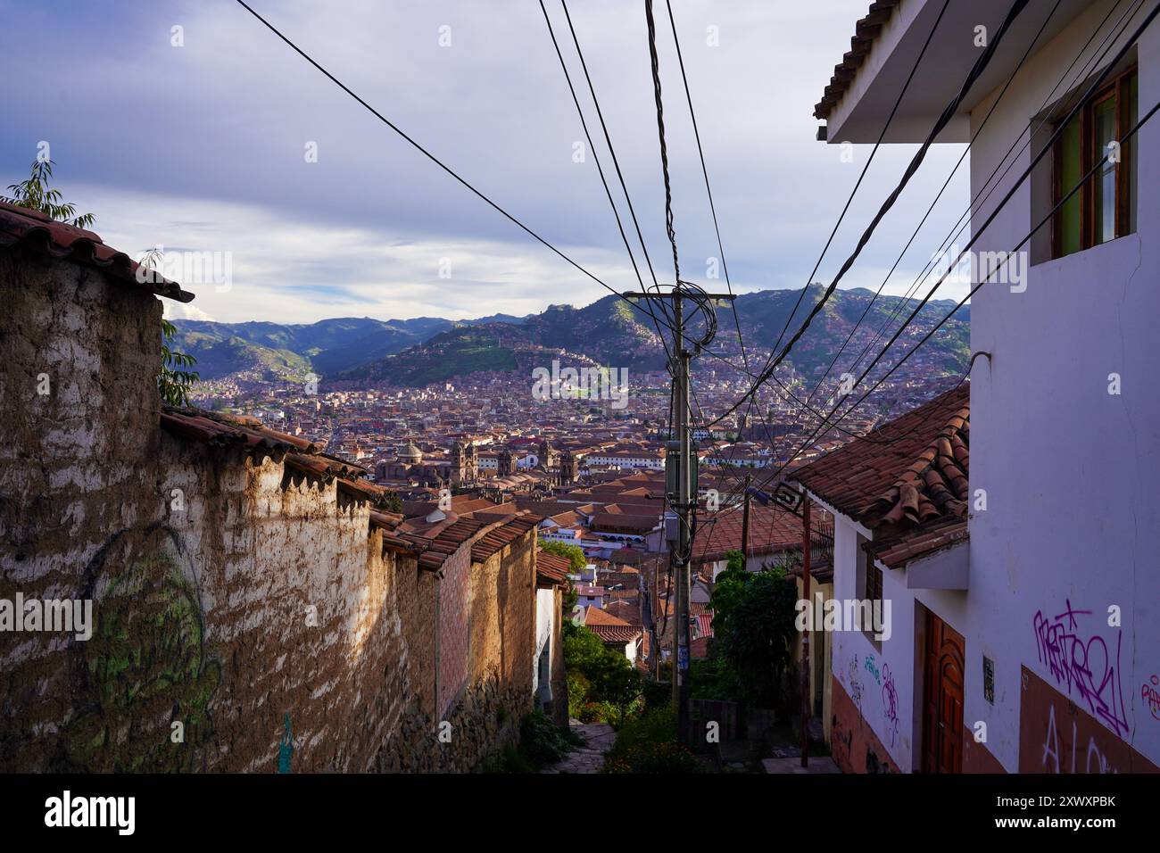 View of Cusco City, Cusco, Peru Stock Photo - Alamy