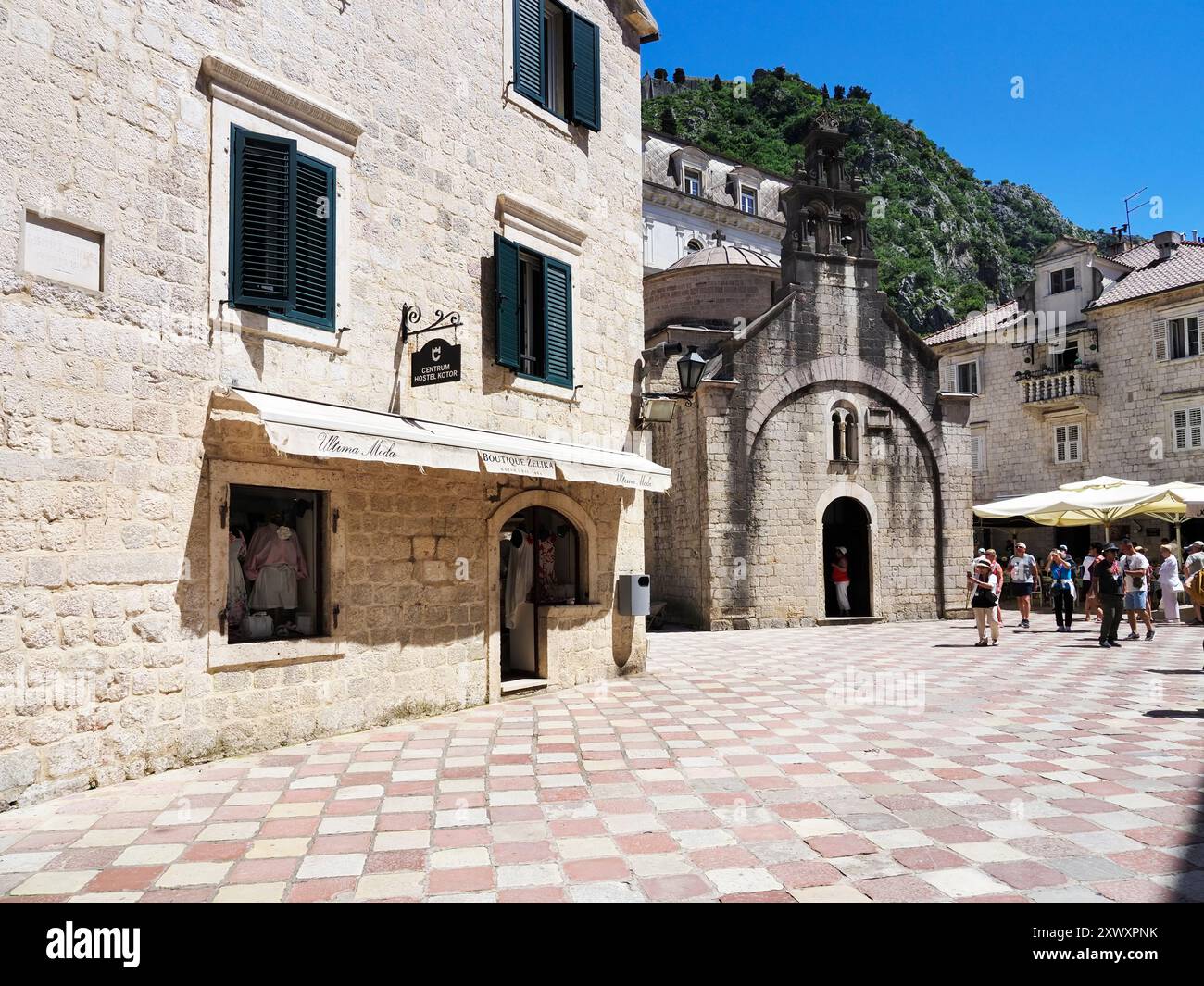 The Serbian Orthodox Church of St Luke in the City of Kotor Coastal ...