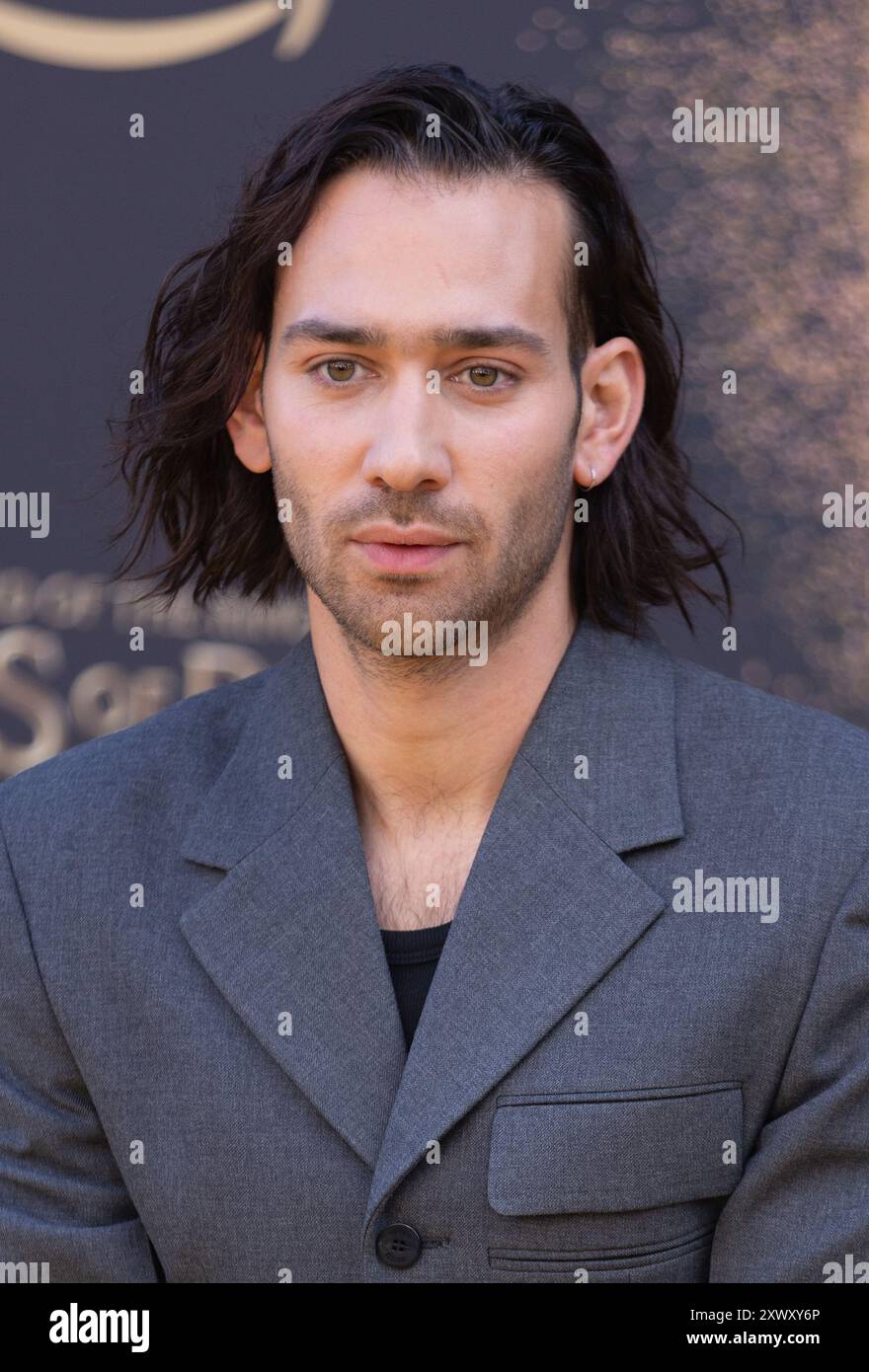 London, UK, August 20, 2024. Maxim Baldry attends The Lord of the Rings ...