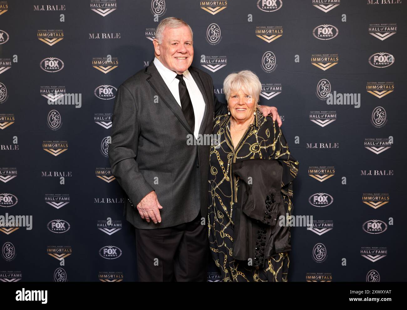 Sydney, Australia. 21st Aug, 2024. Bob McCarthy and wife Judy during ...