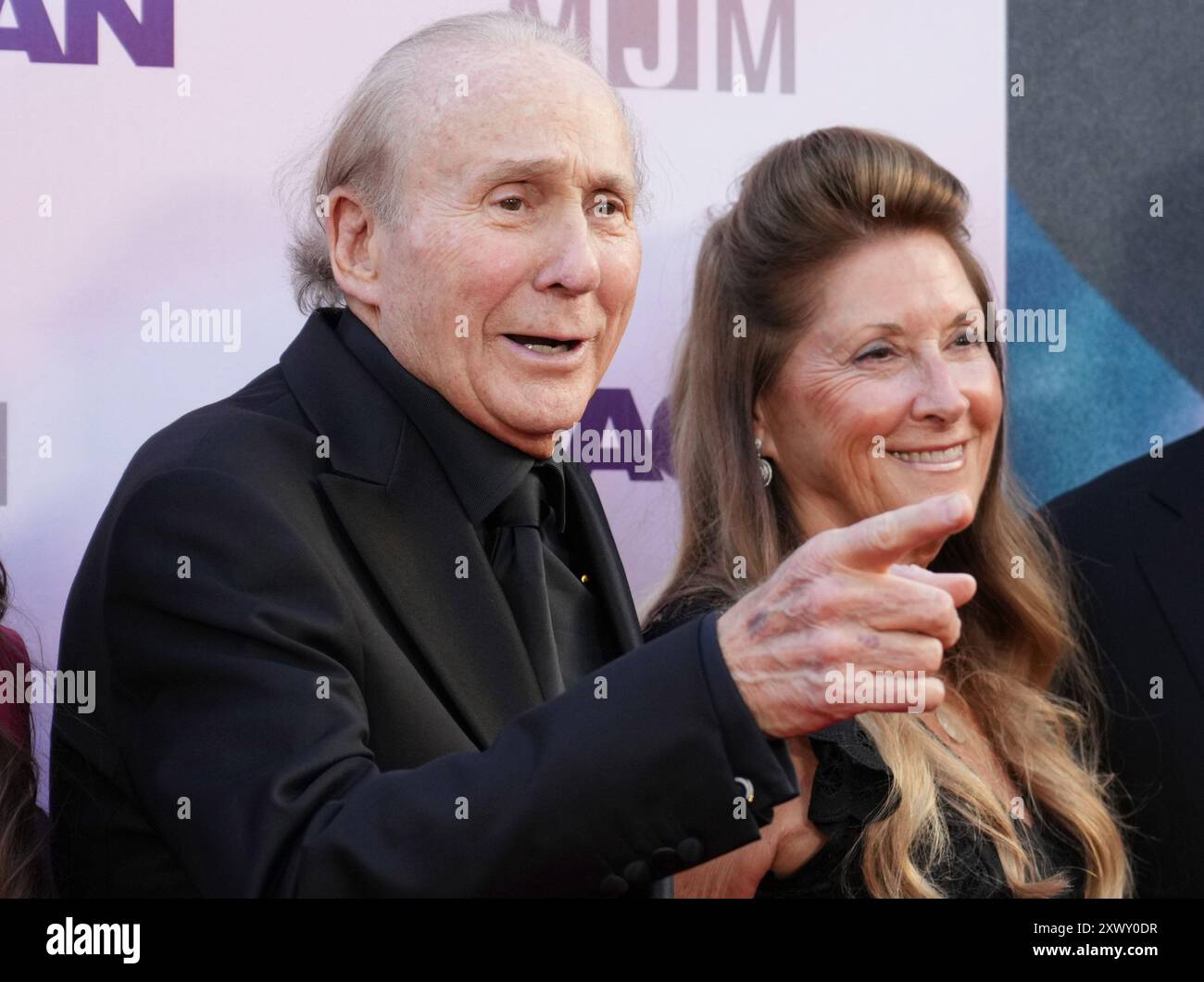 Los Angeles, USA. 20th Aug, 2024. (L-R) Michael Reagan and Colleen ...