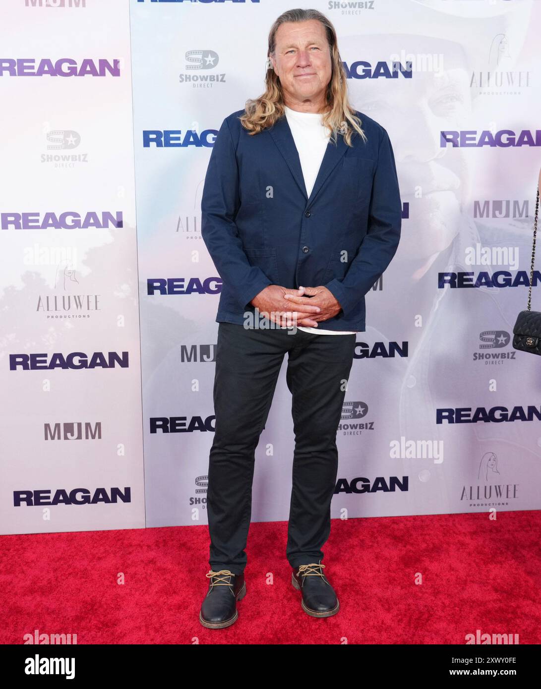 Los Angeles, USA. 20th Aug, 2024. Mark Kubr arrives at the REAGAN Los ...
