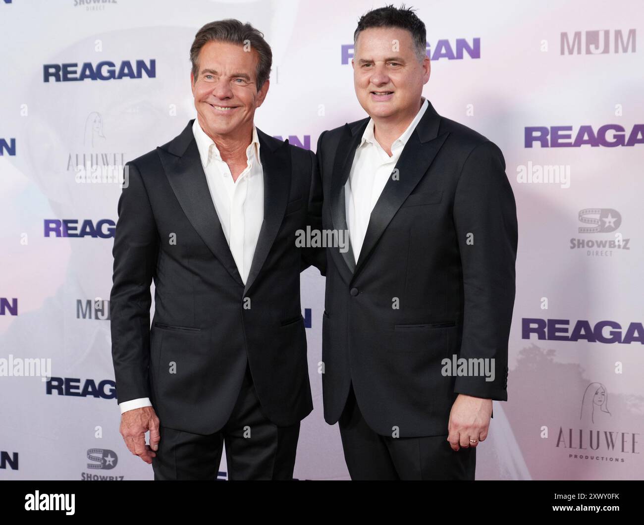 Los Angeles, USA. 20th Aug, 2024. (L-R) Dennis Quaid and Mark Joseph at ...