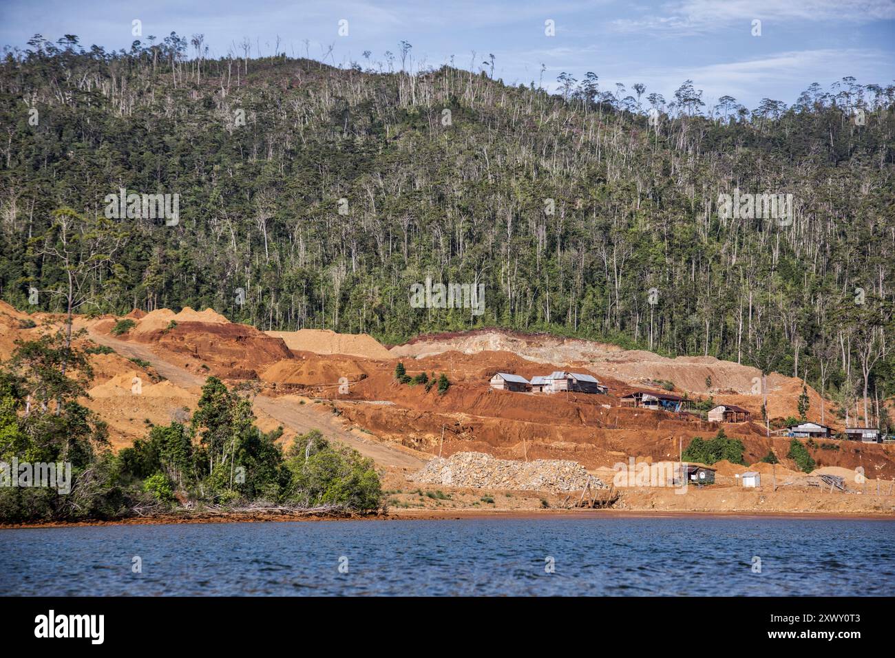Nickel extraction in Sulawesi, Indonesia, Asia Stock Photo - Alamy