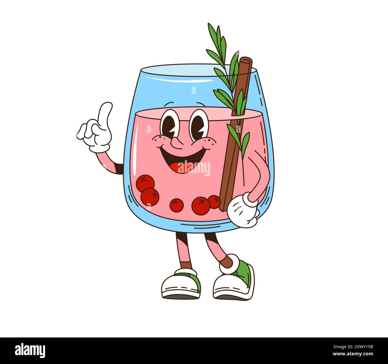Punch, drink retro Stock Vector Images - Alamy
