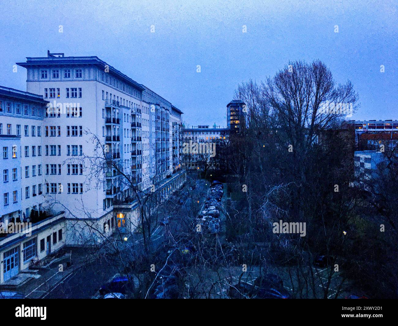 Backside of Apartment Buildings Backside of 1950 s build aparment block ...