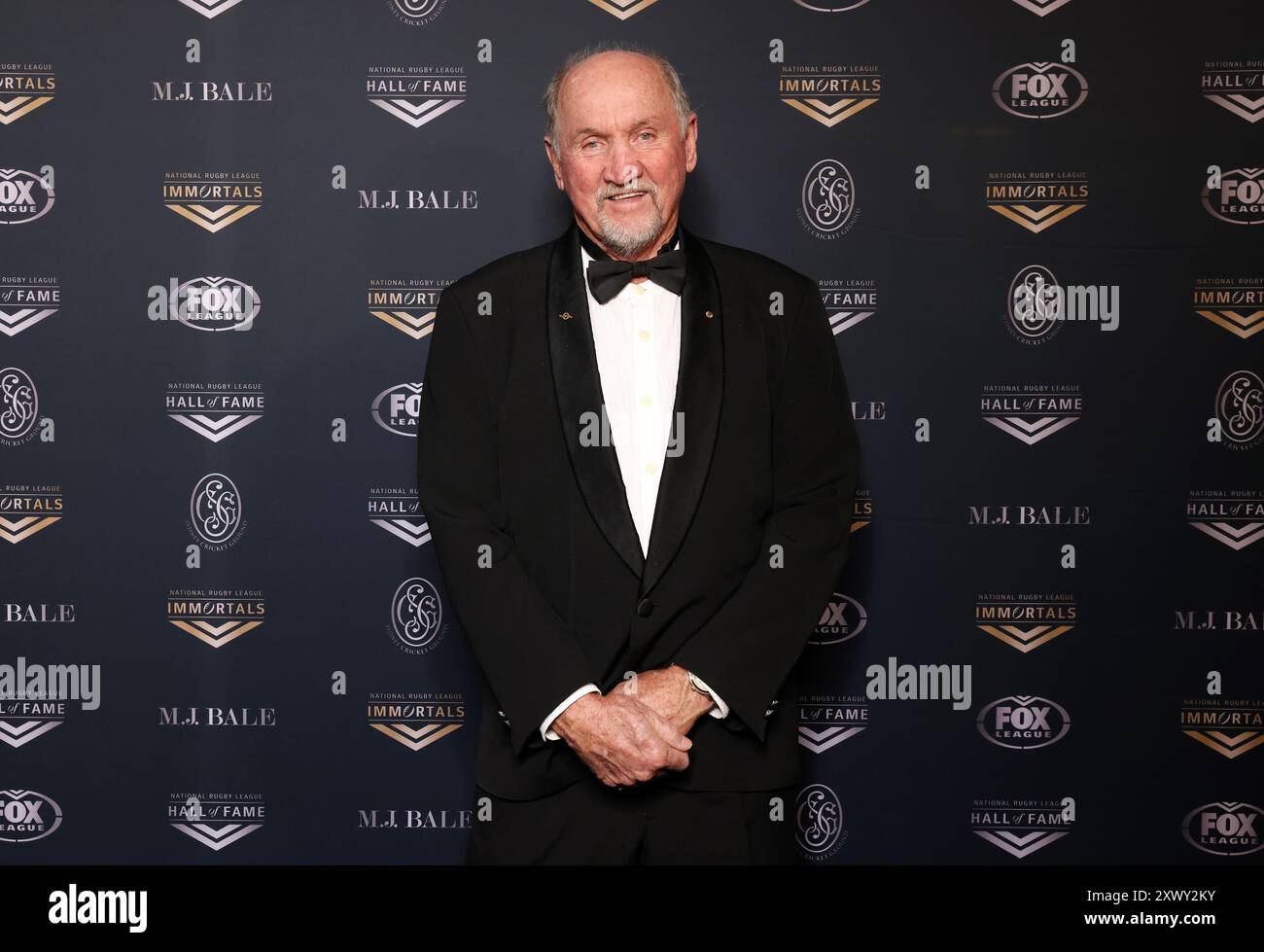 Sydney, Australia. 21st Aug, 2024. Ray Price during the a NRL Hall of ...