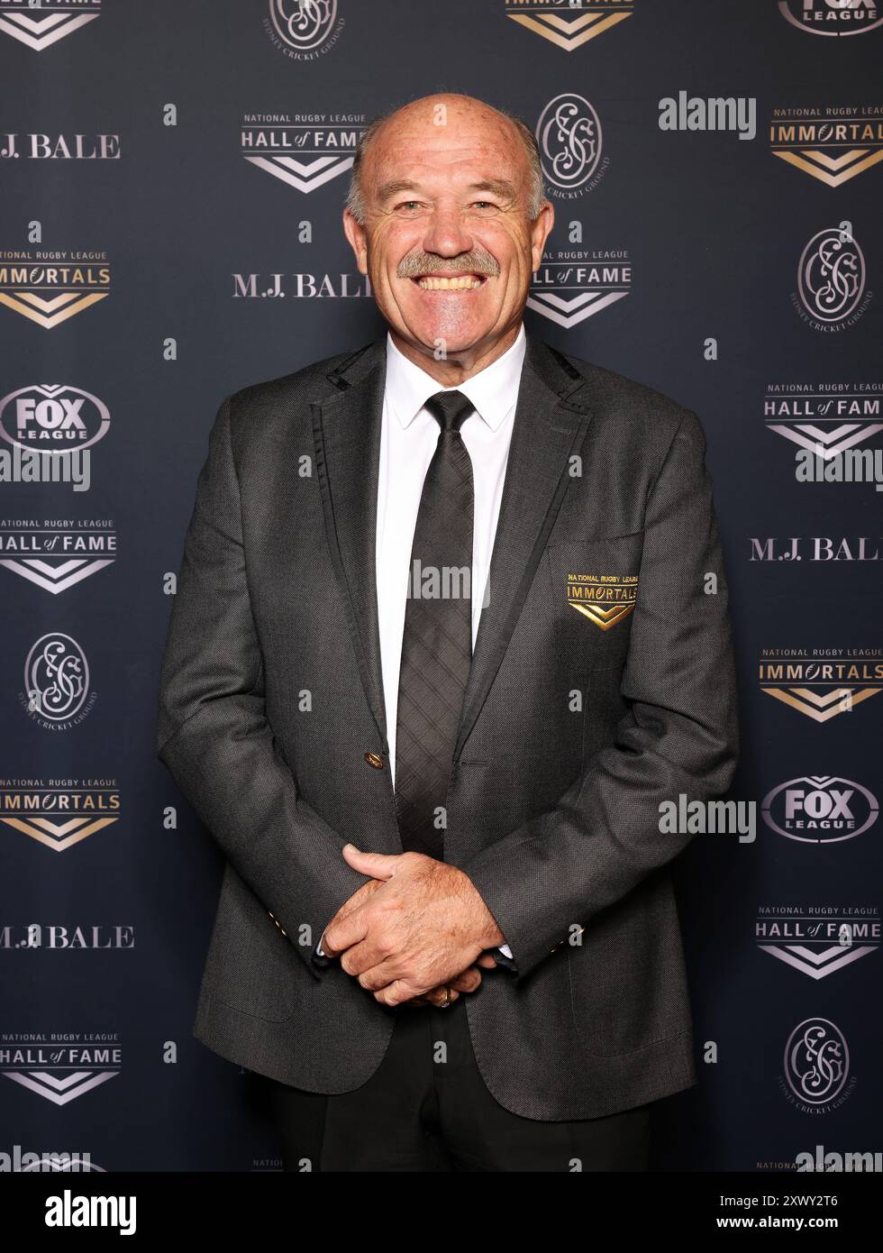 Sydney, Australia. 21st Aug, 2024. Wally Lewis during the a NRL Hall of ...