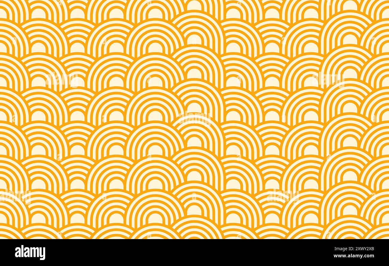 Ramen noodles pasta seamless pattern. Vector tile background featuring ...
