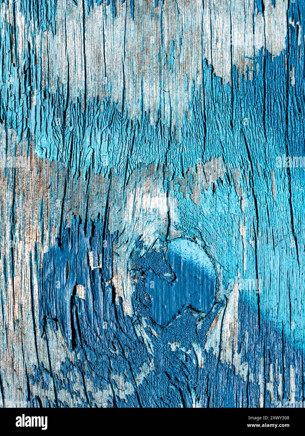 Abstract of weathered peeling paint colours on old wood Stock Photo - Alamy