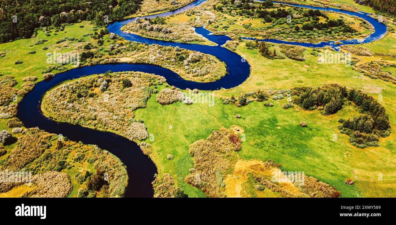 Beautiful spring riverscape hi-res stock photography and images - Alamy