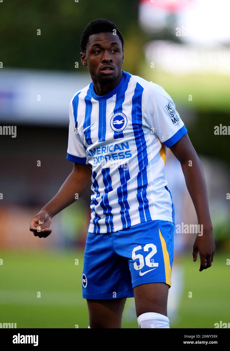 Brighton and Hove Albion's Josh Duffus during the Bristol Street Motors ...