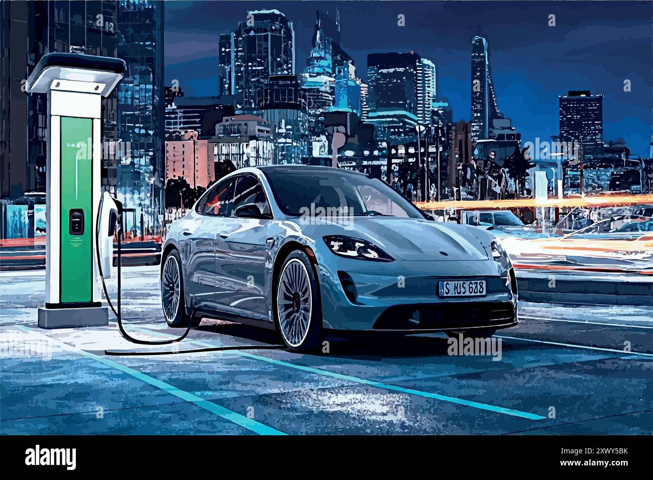 Changing station Stock Vector Images - Alamy