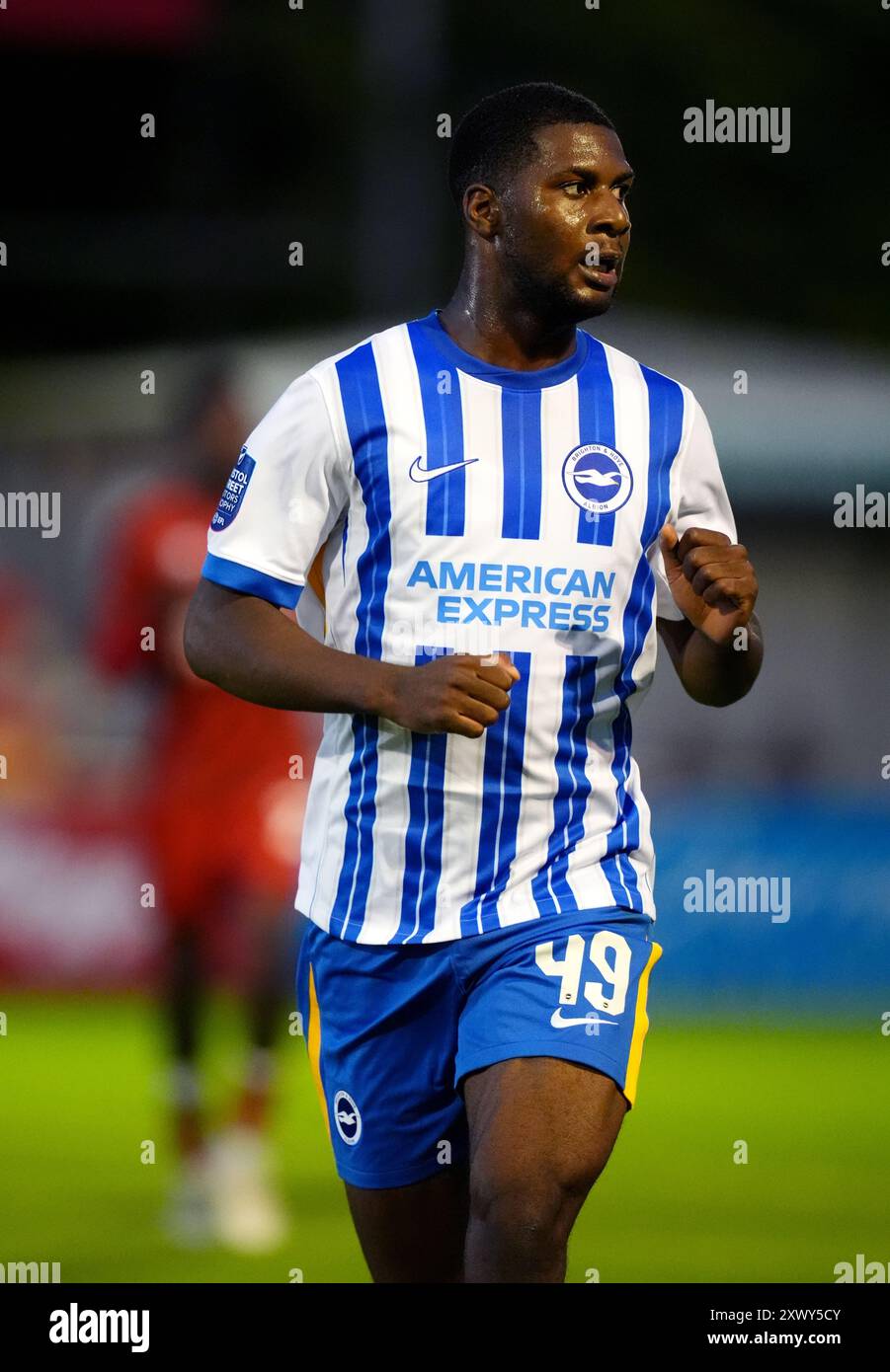 Brighton and Hove Albion's Odel Offiah during the Bristol Street Motors ...