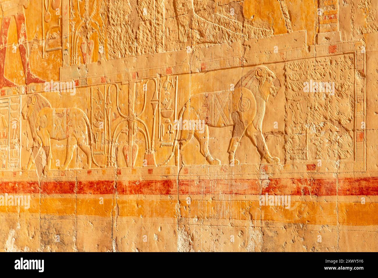 Admire the intricate carvings and inscriptions adorning the walls of ...
