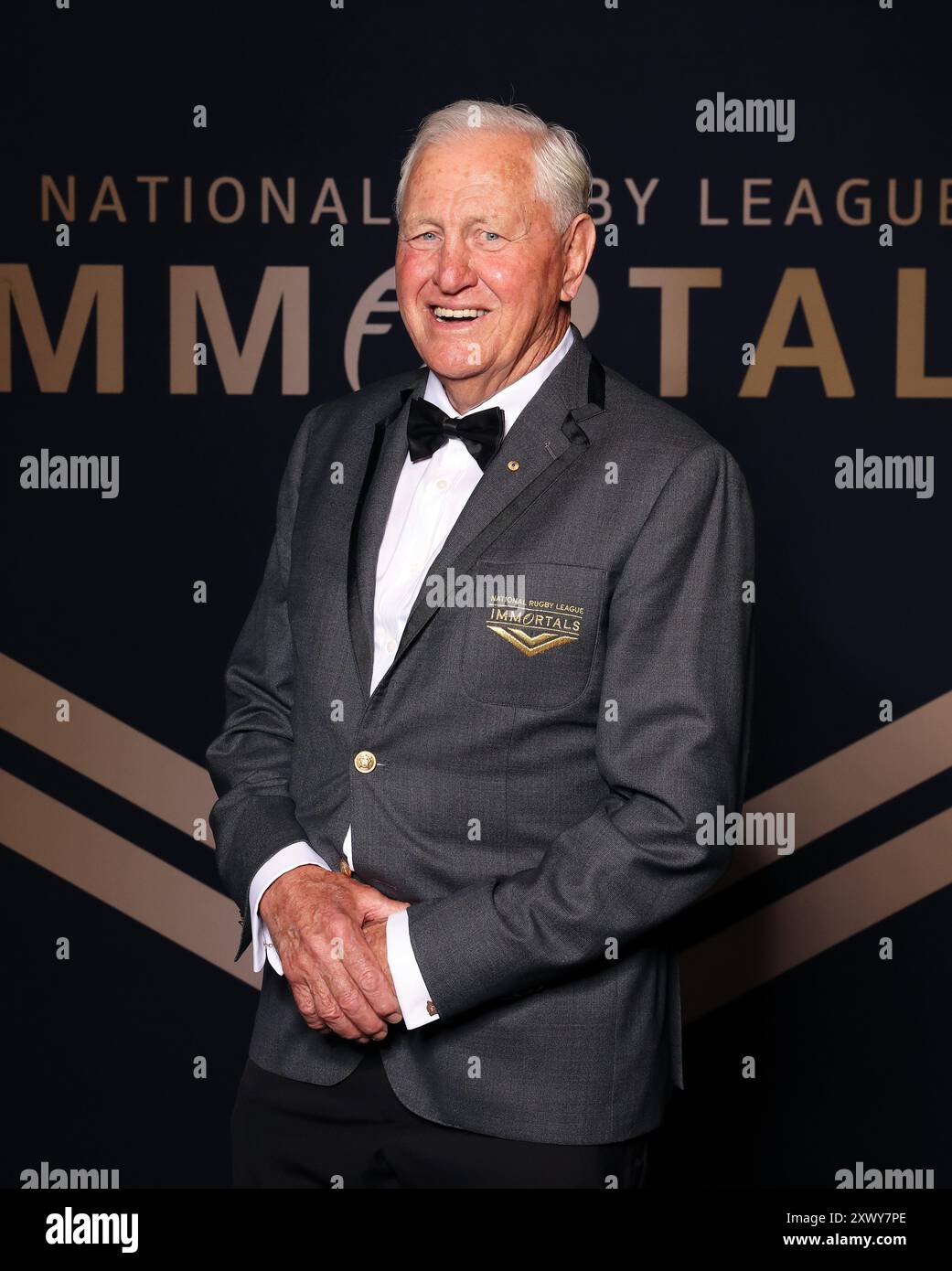 Sydney, Australia. 21st Aug, 2024. Ron Coote was inducted as the 14th ...