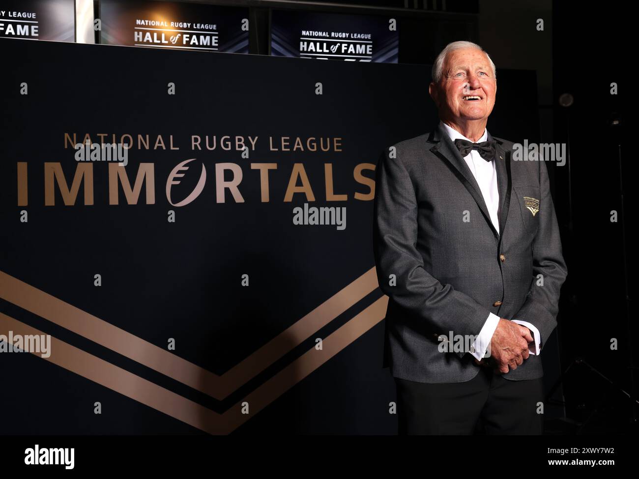Sydney, Australia. 21st Aug, 2024. Ron Coote was inducted as the 14th ...