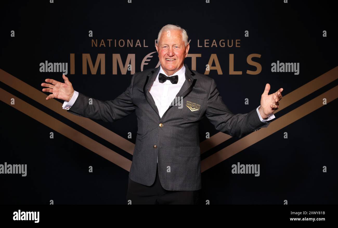 Sydney, Australia. 21st Aug, 2024. Ron Coote was inducted as the 14th ...