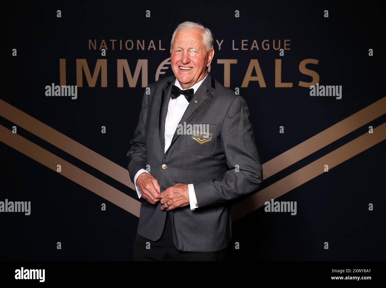 Sydney, Australia. 21st Aug, 2024. Ron Coote was inducted as the 14th ...