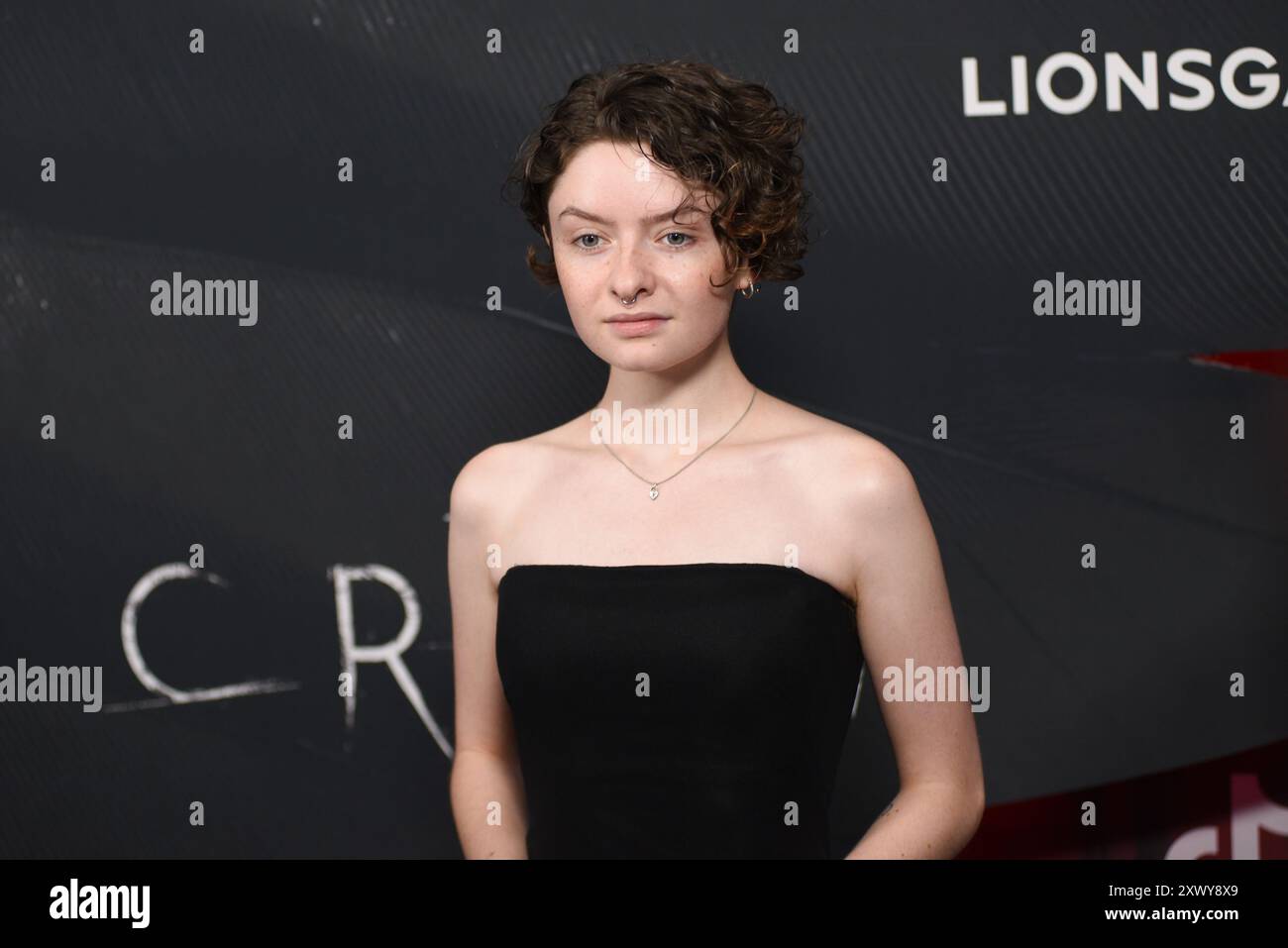 New York, USA. 20th Aug, 2024. Lachlan Watson attending The Crow film ...