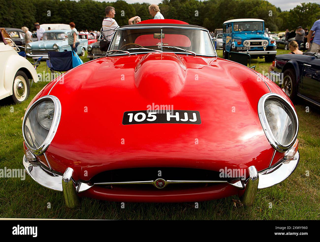 Jaguar E-type Series One owned by Billy Newman at the Classics at ...