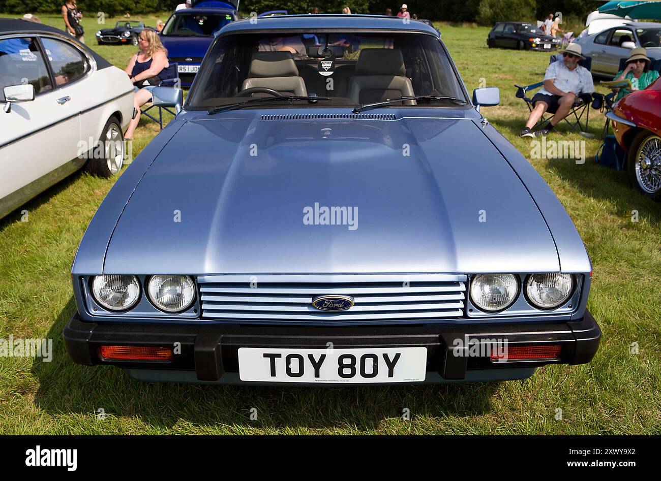 Ford Capri, (TOY BOY lookalike number plate), at the Classics at ...