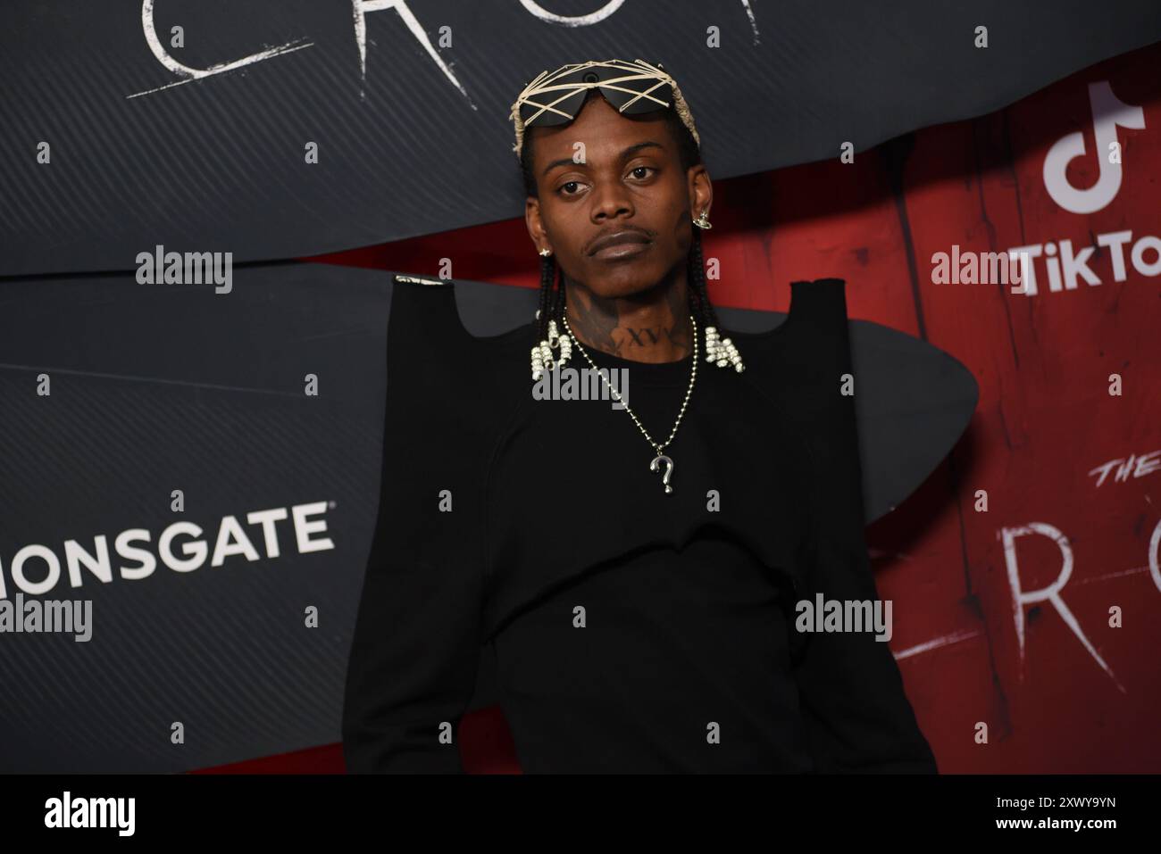 New York, USA. 20th Aug, 2024. Cjay Syre attending The Crow film ...