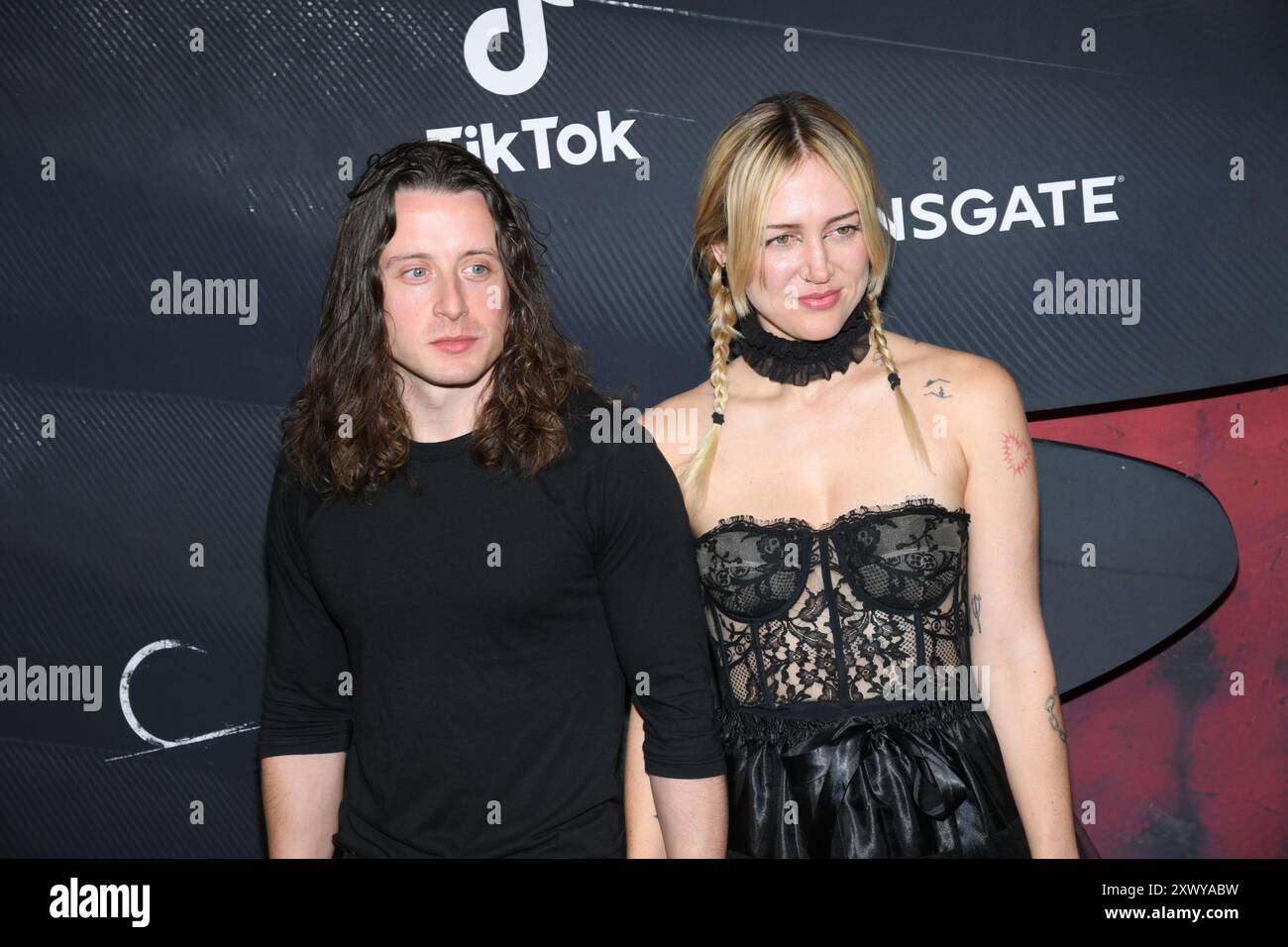 New York, USA. 20th Aug, 2024. Rory Culkin and Katelin Arizmendi ...