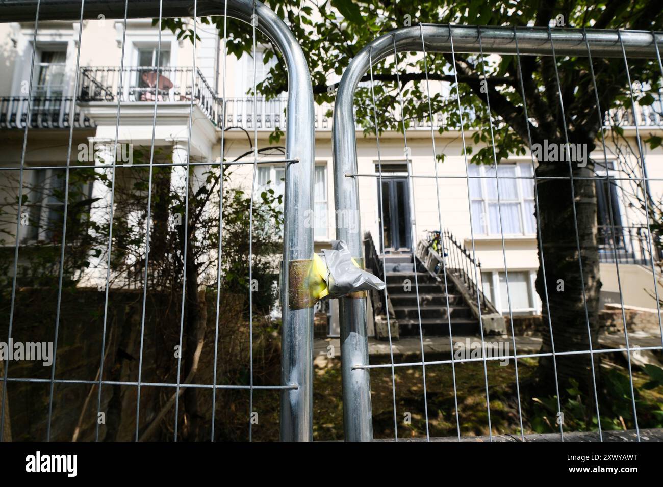Notting Hill, London, UK. 21st Aug 2024. Ahead of the Notting Hill ...