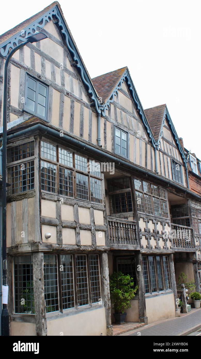 Historic building in Much Wenlock, Shropshire, England. The property ...