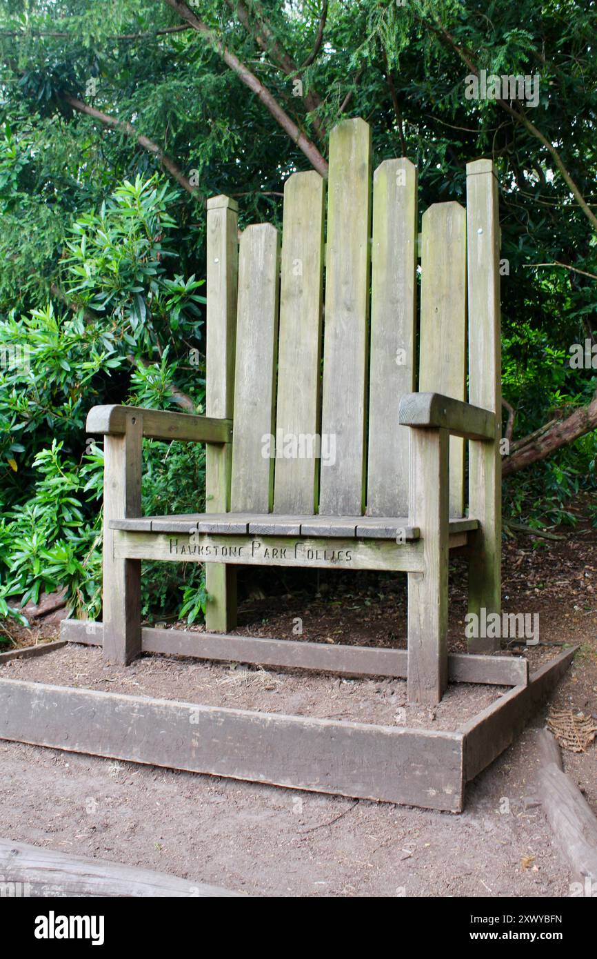 View of Hawkstone Park Follies, Shropshire, England, UK Stock Photo - Alamy