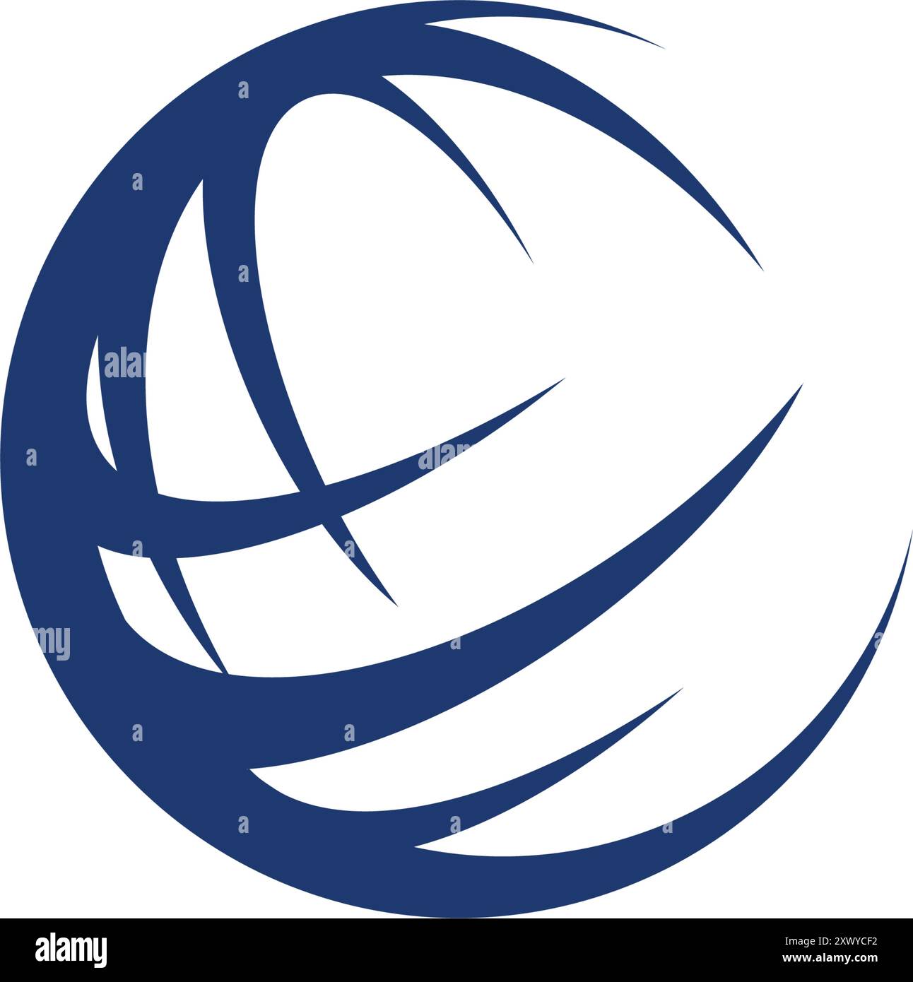 Wire around World faster illustration design template Stock Vector ...