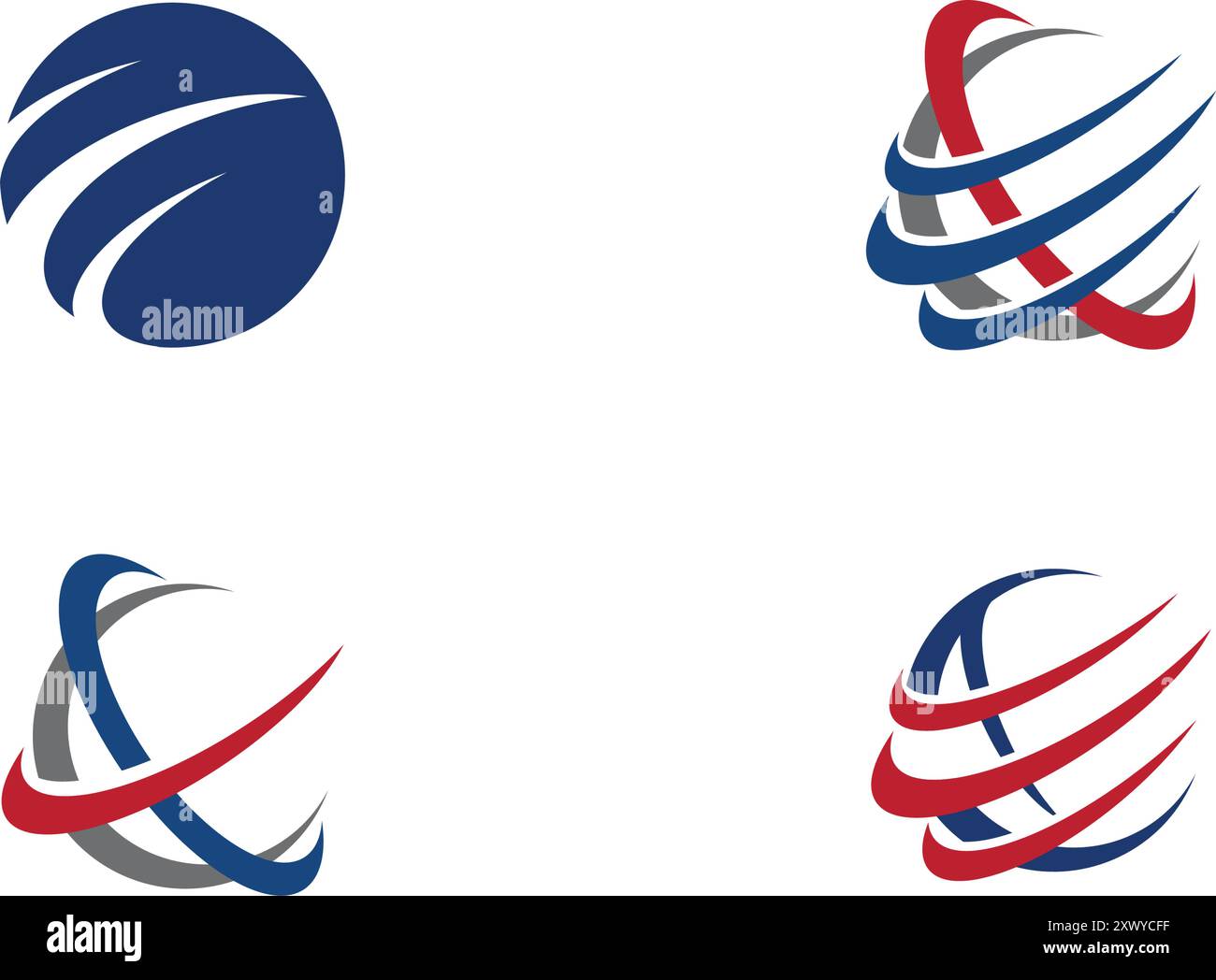 Wire around World faster illustration design template Stock Vector ...