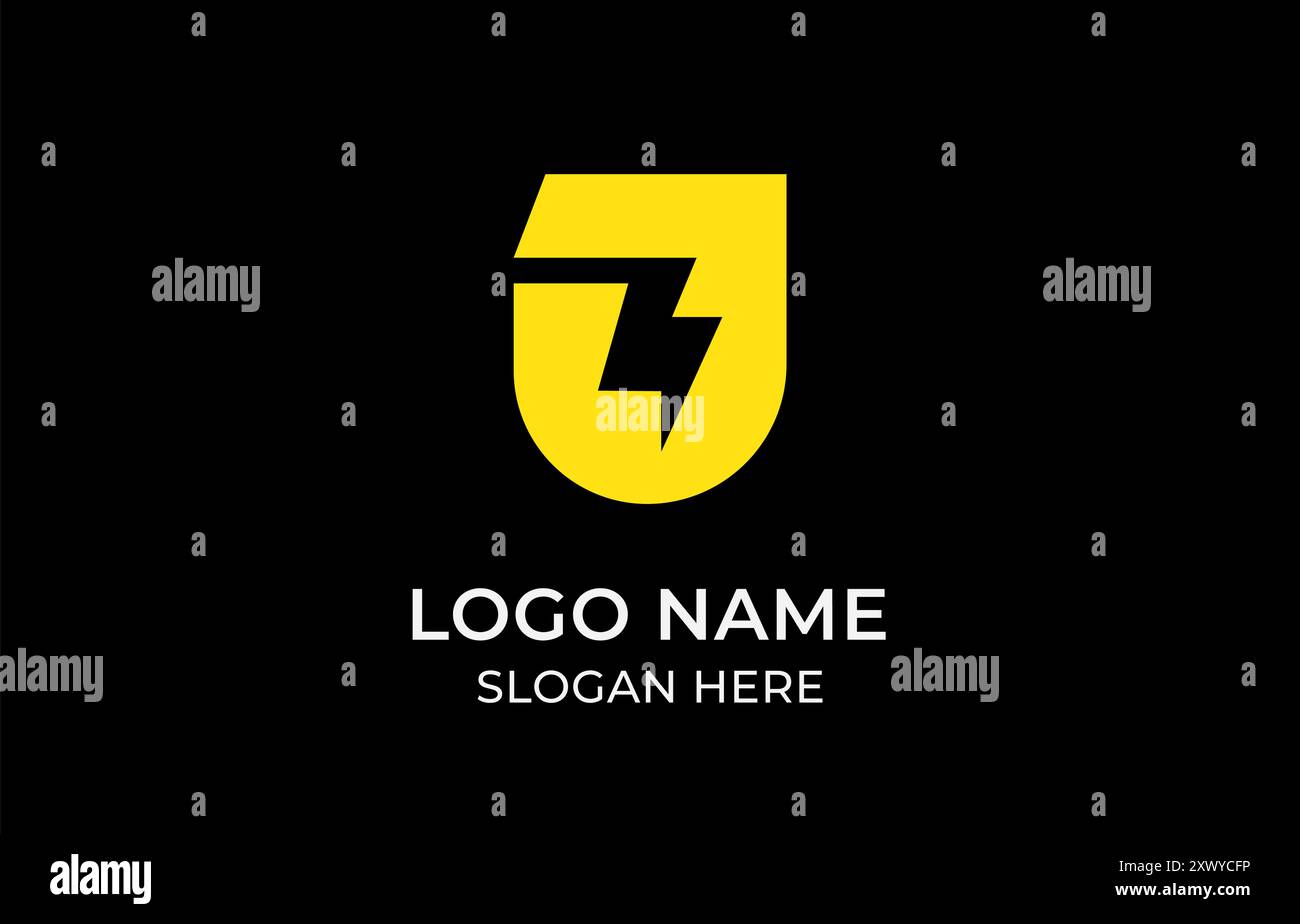 Power j logo Stock Vector Images - Alamy