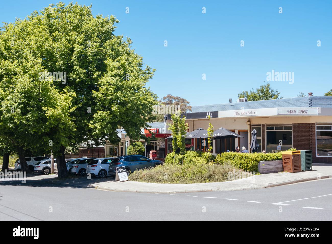 Rural Town of Macedon in Victoria Australia Stock Photo - Alamy