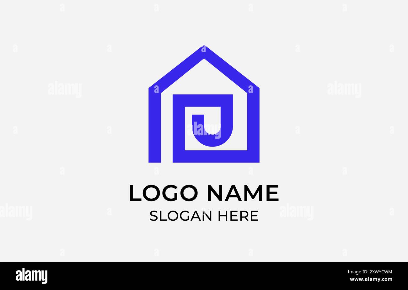 J home logo hi-res stock photography and images - Alamy