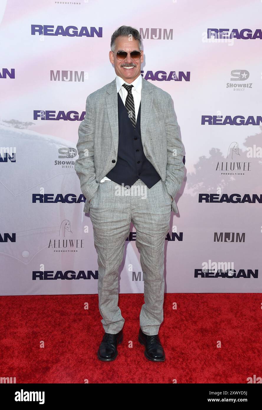 Hollywood, USA. 20th Aug, 2024. Adrian Pasdar arriving to Los Angeles ...