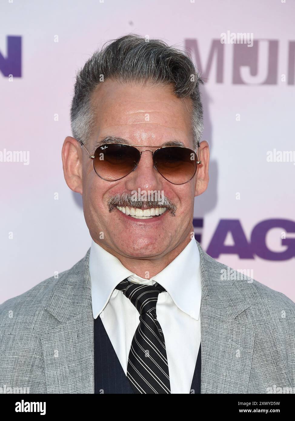 Hollywood, USA. 20th Aug, 2024. Adrian Pasdar arriving to Los Angeles ...