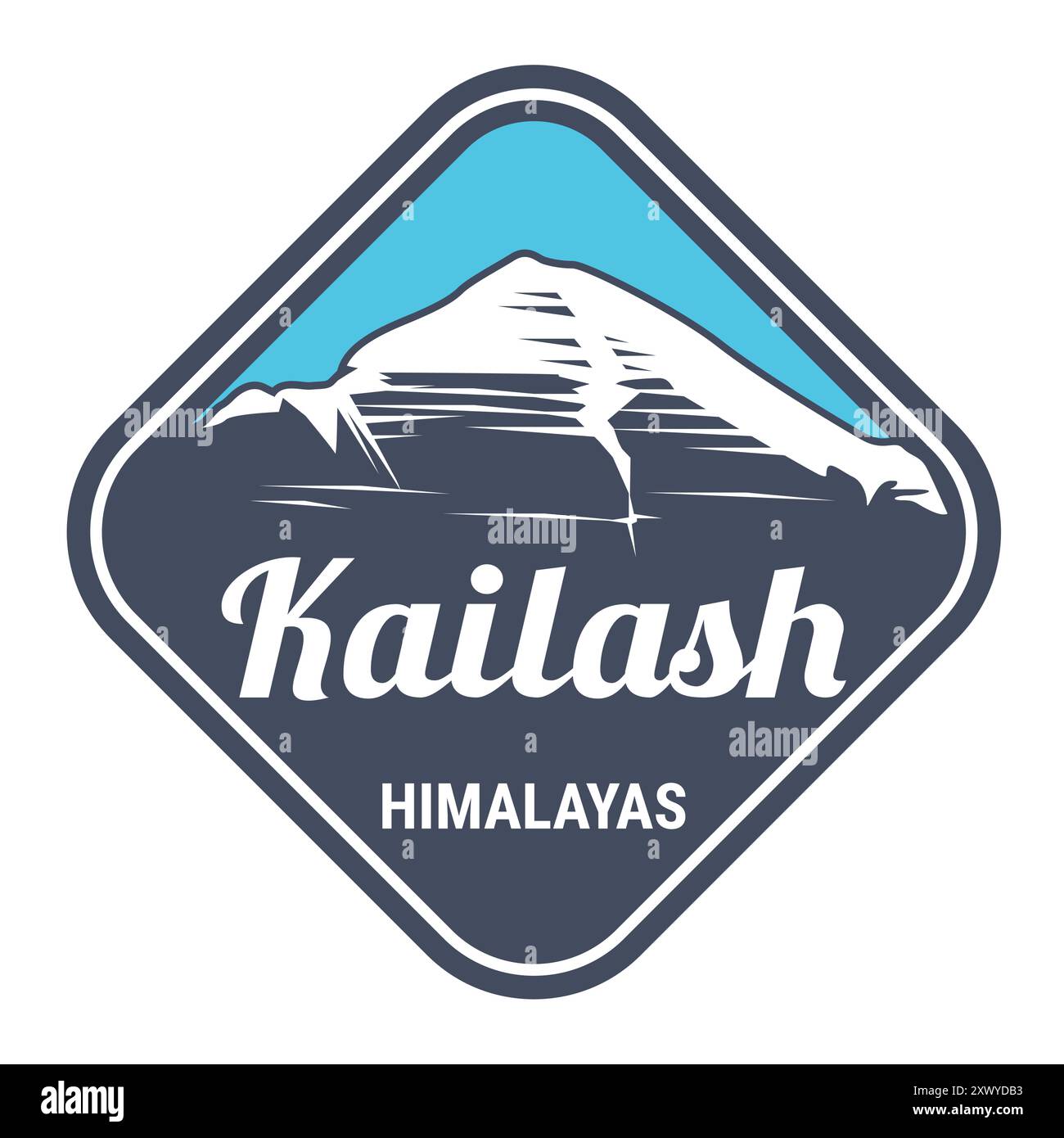 Mount kailash Stock Vector Images - Alamy