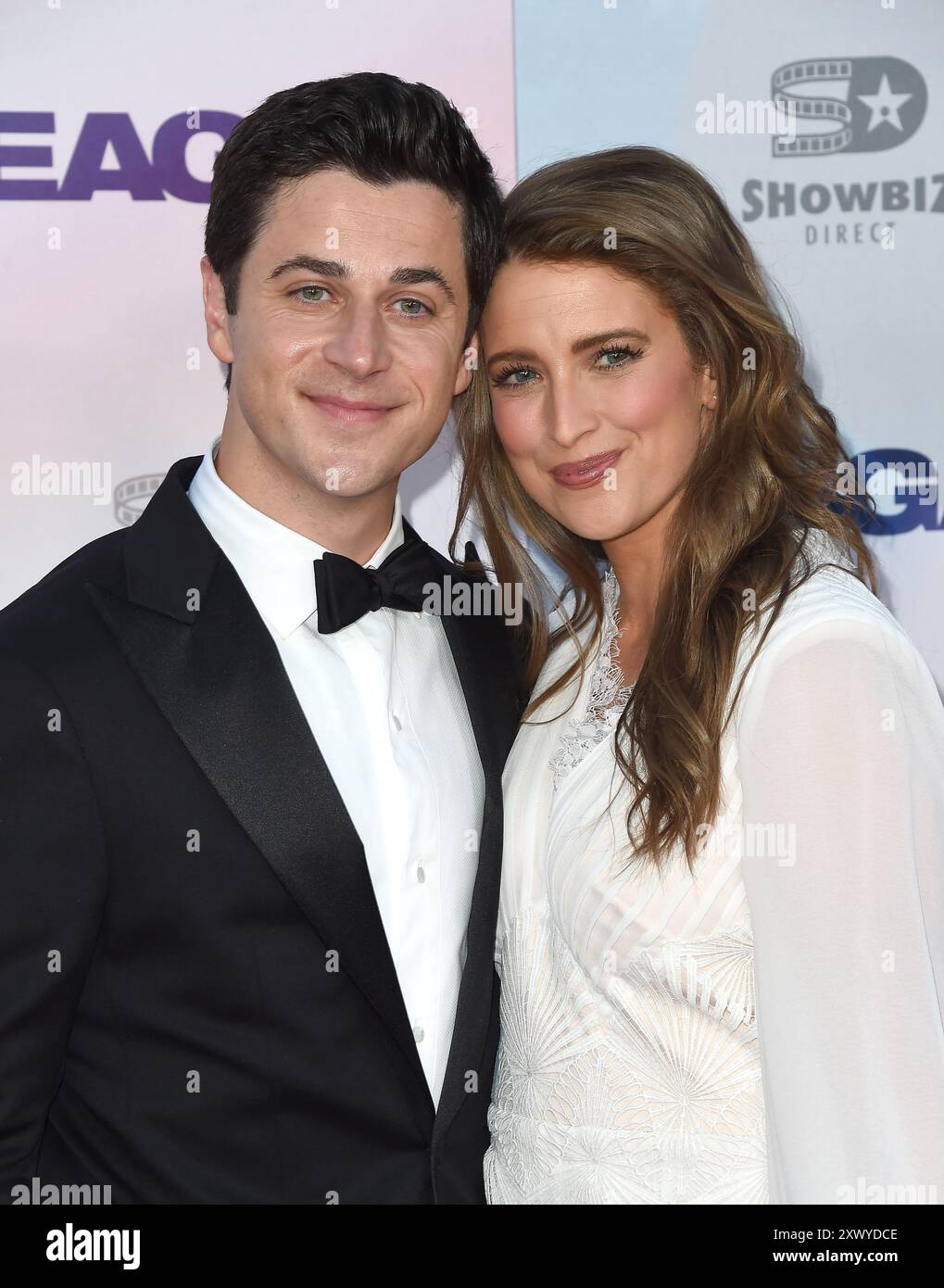 Hollywood, USA. 20th Aug, 2024. David Henrie, Maria Cahill Henrie ...