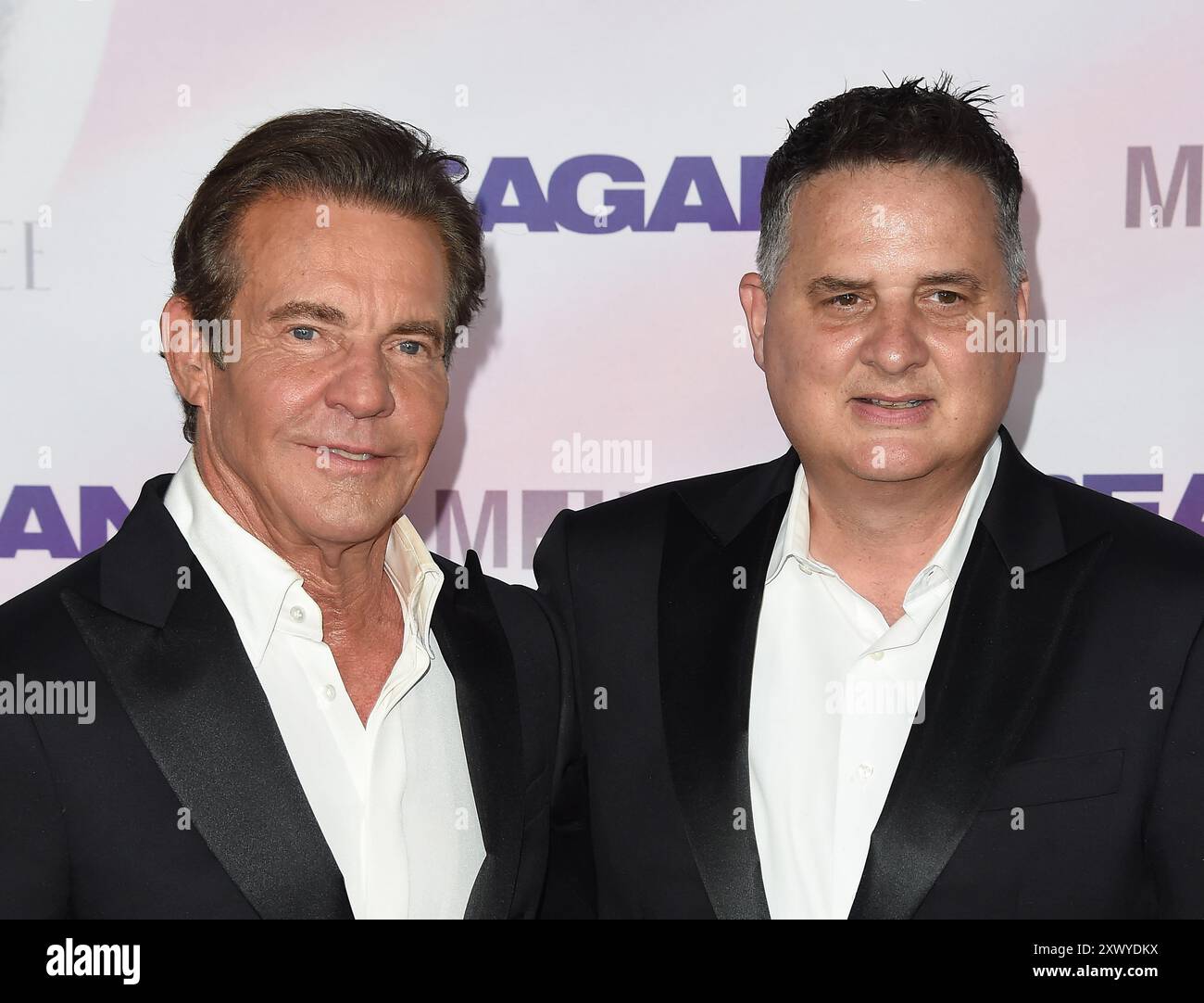 Hollywood, USA. 20th Aug, 2024. Dennis Quaid, Mark Joseph arriving to ...