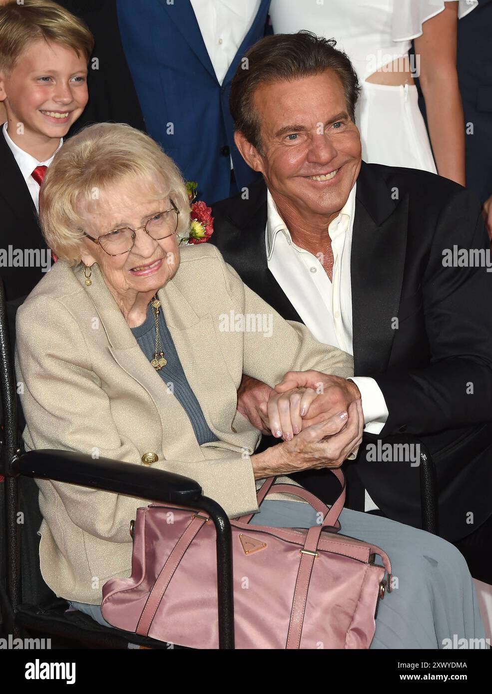 Hollywood, USA. 20th Aug, 2024. Kara Joseph, Dennis Quaid arriving to ...