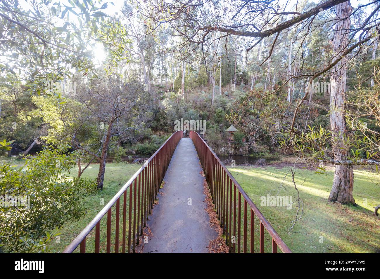 Blackwood Mineral Springs in Victoria Australia Stock Photo - Alamy