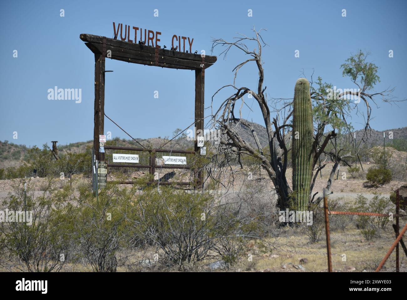 VULTURE CITY AZ USA. 7/15/2024 ARIZONA'S MOST UNIQUE AND AUTHENTICALLY ...