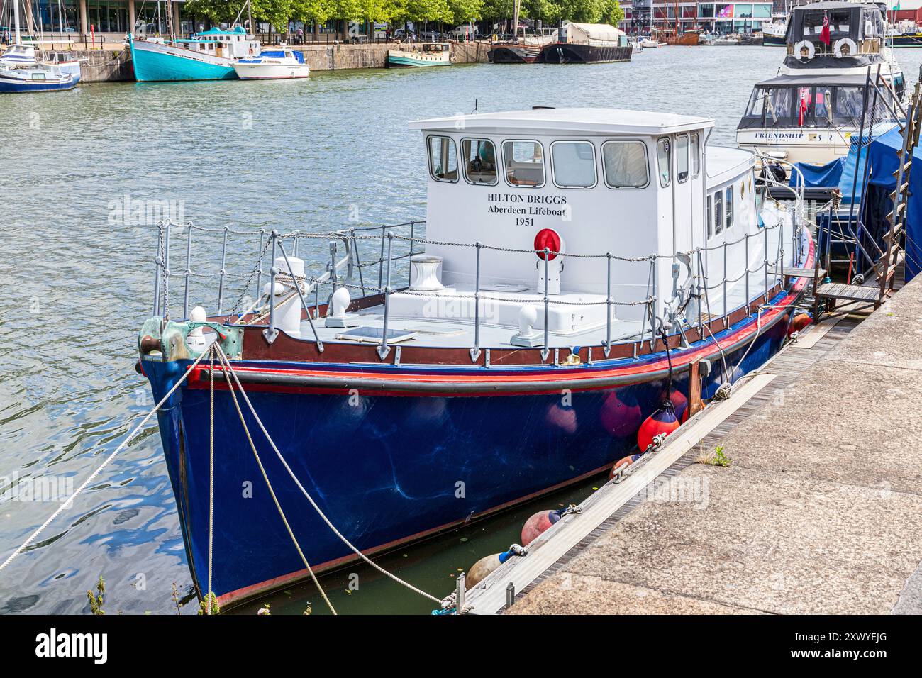 Hilton Briggs, a 52ft Barnett-class lifeboat built in 1951 (stationed ...