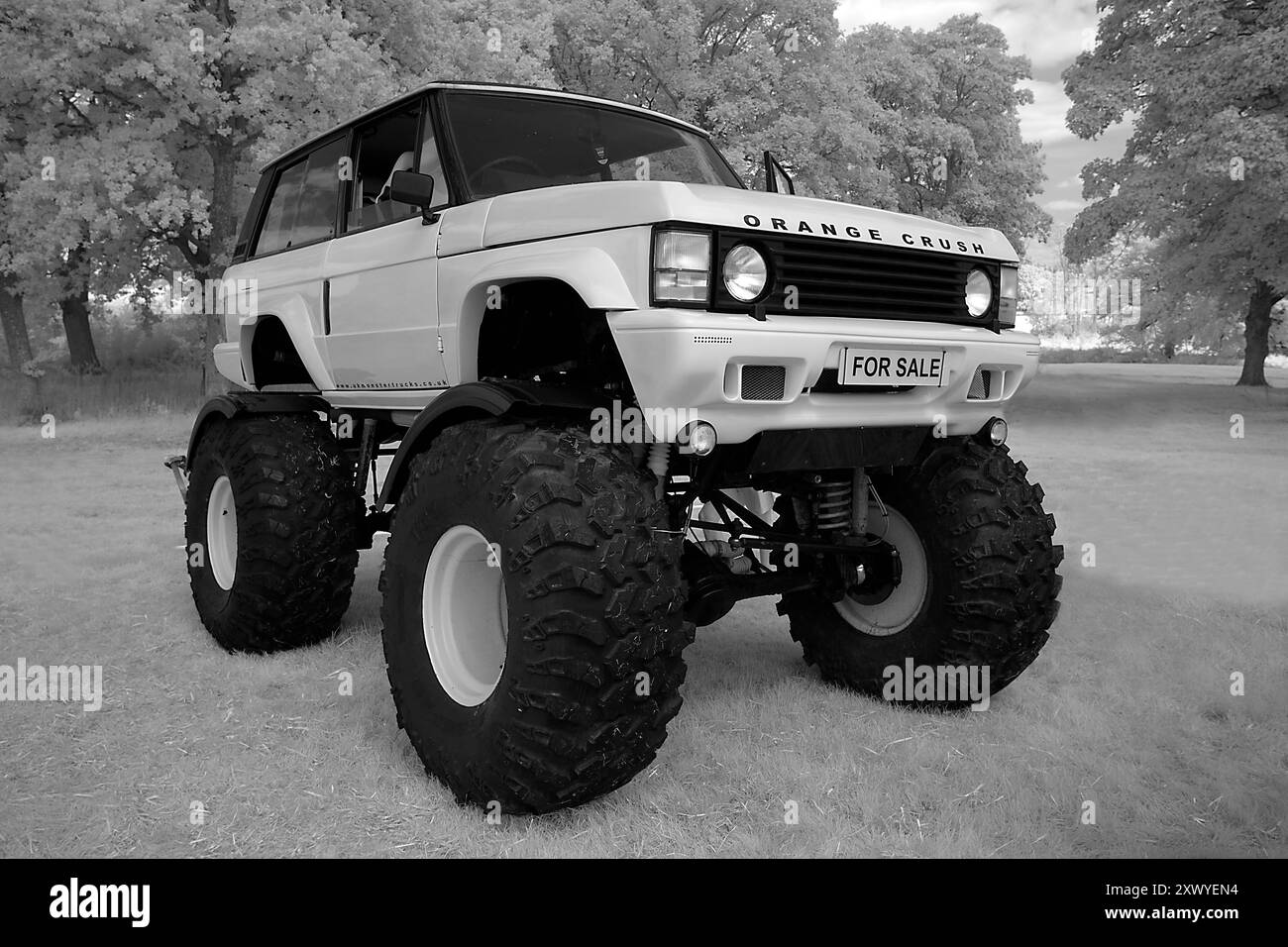 Monster Truck Range Rover, "Orange Crush" at the Classics at Penshurst ...