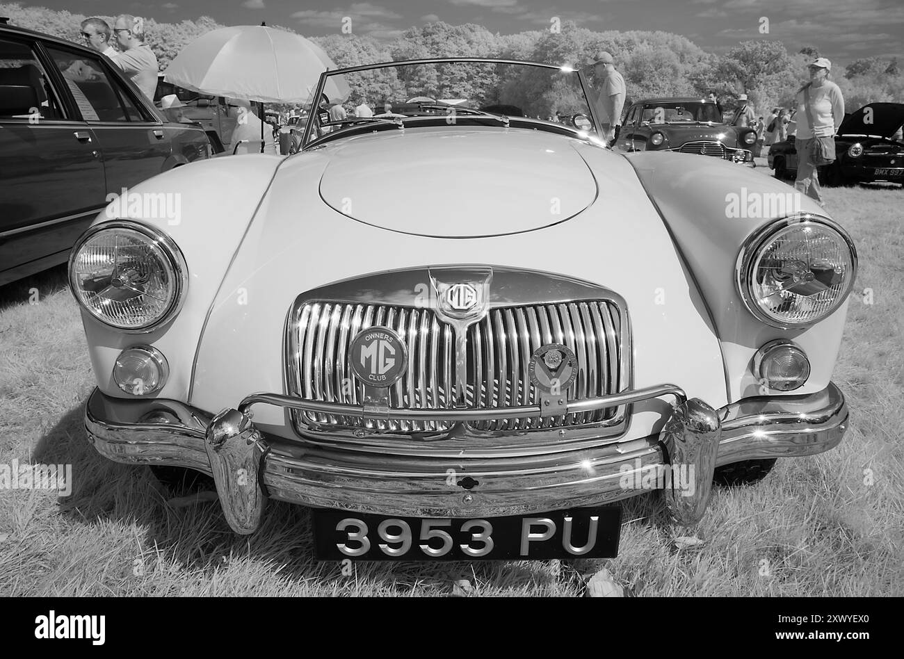 1960 MGA owned by Marc Ellerby at the Classics at the Penshurst Car ...